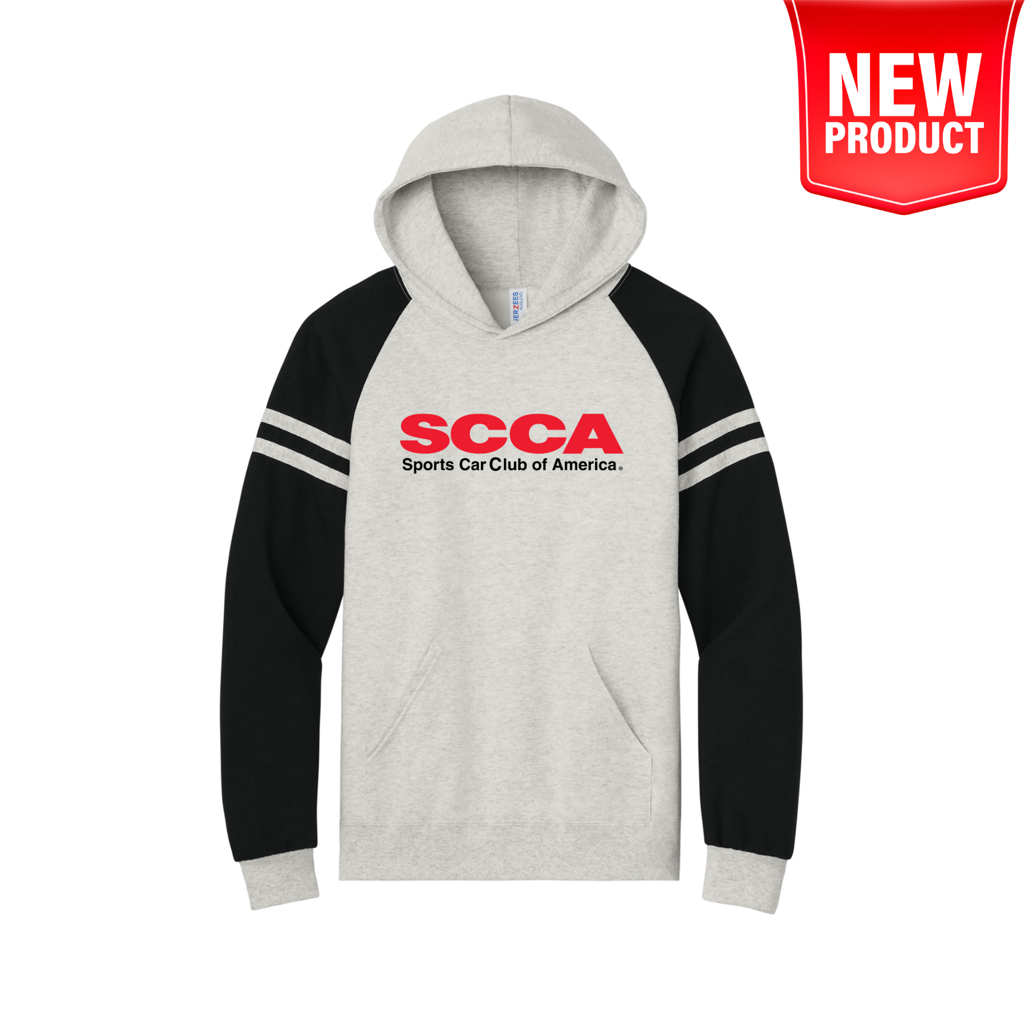 SCCA Varsity Colorblock Hooded Sweatshirt – SCCA Gear