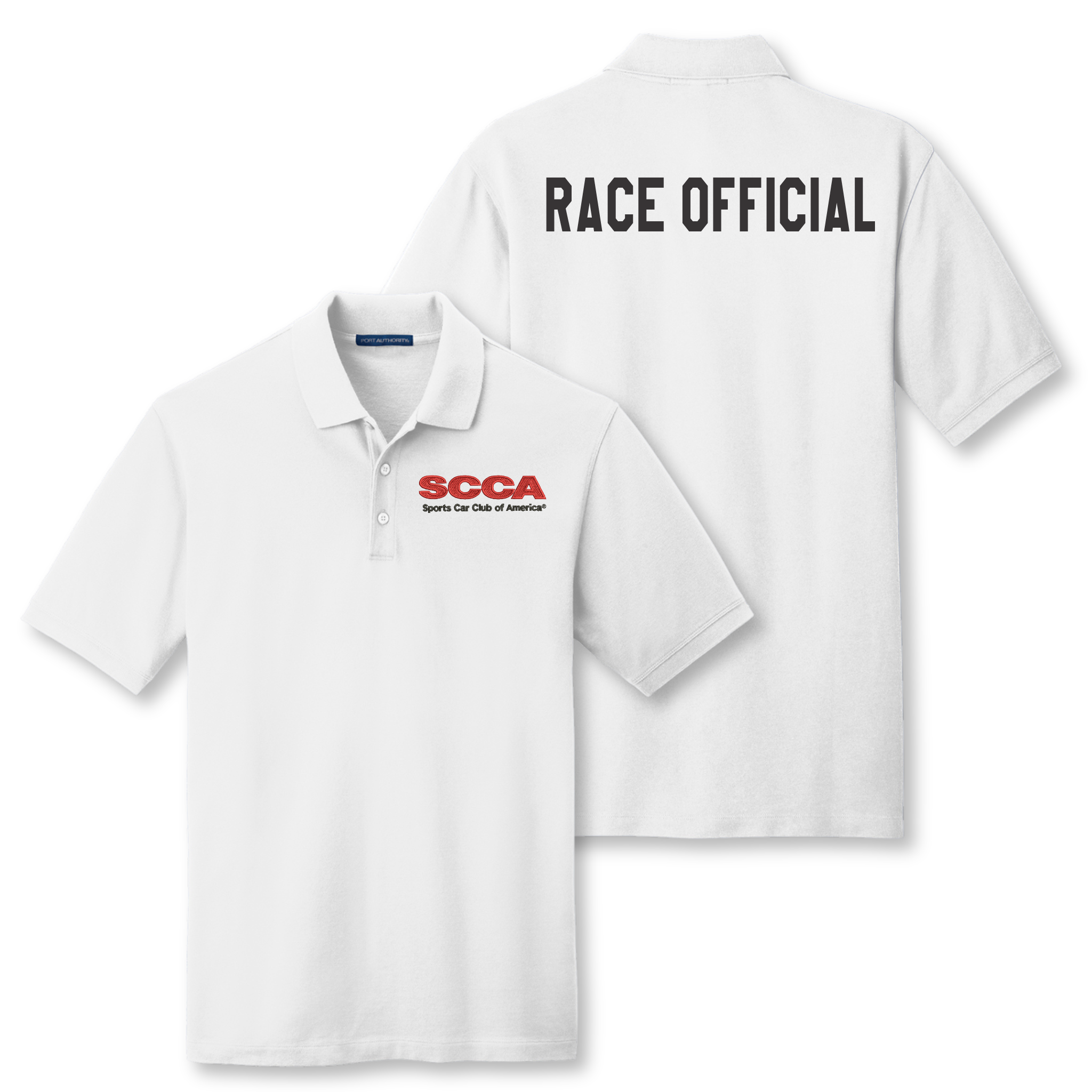 SCCA Worker Cotton Polo – SCCA Gear