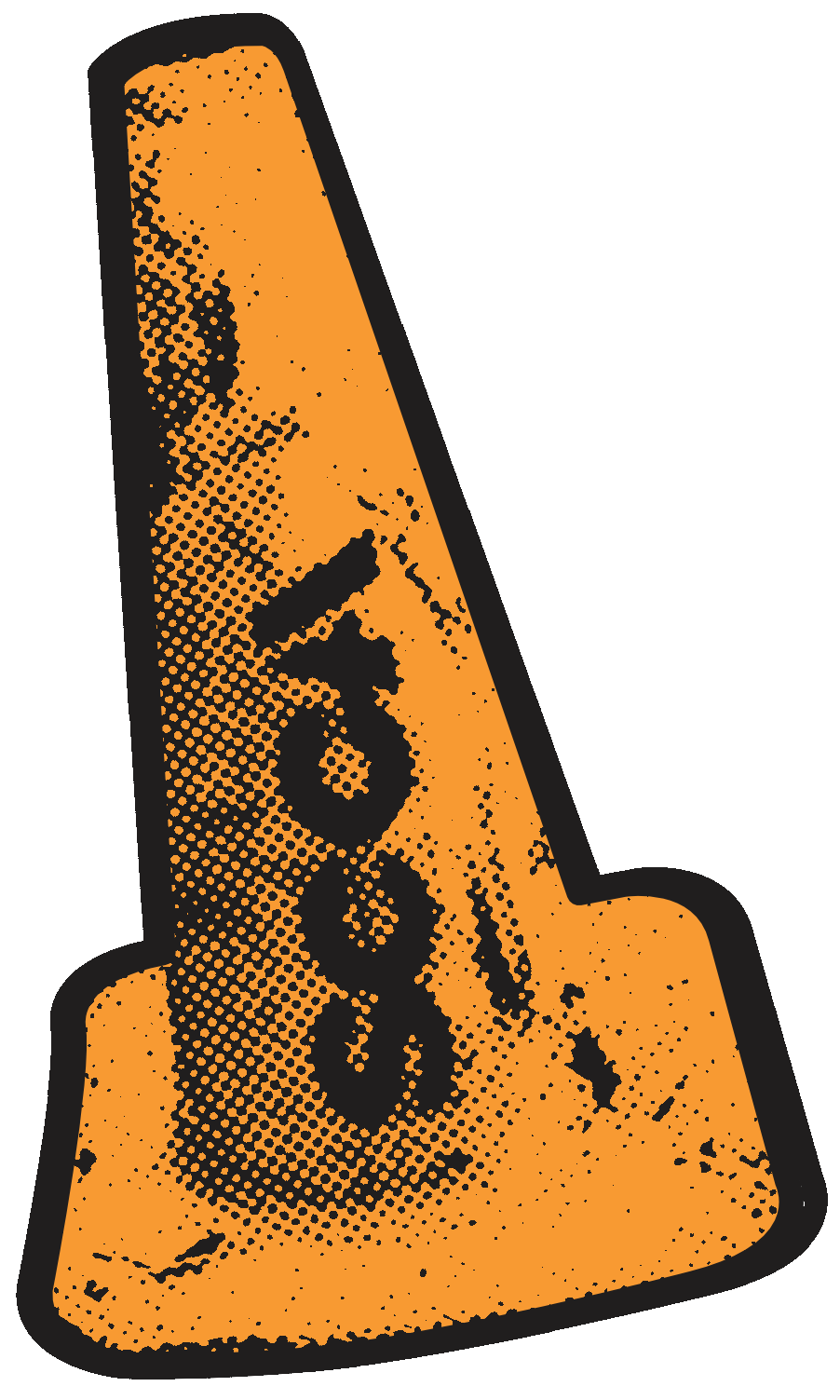 SOLO Cone Sticker – SCCA Gear