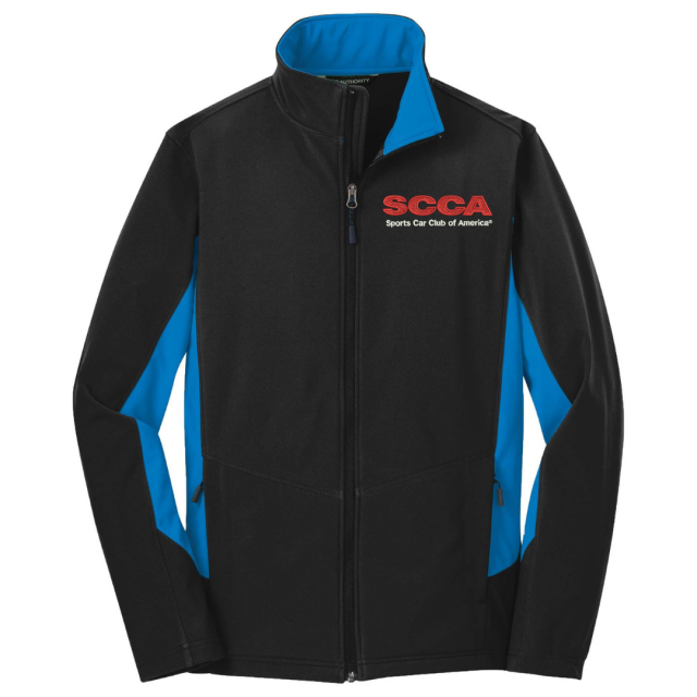 SCCA Colorblock Softshell Jacket – SCCA Gear
